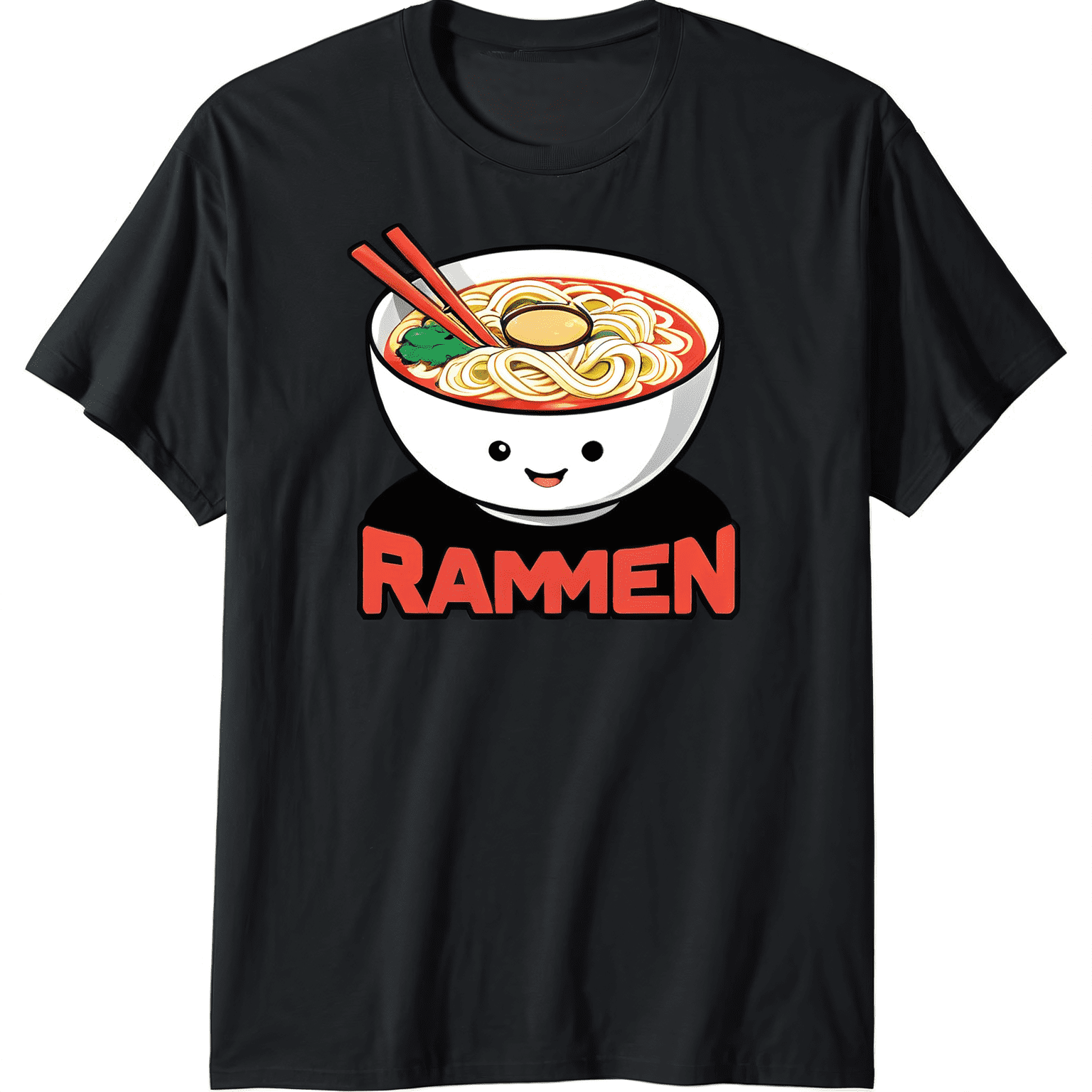 Maruchan Cute Noodle Bowl Face Logo T-Shirt - Walmart.com