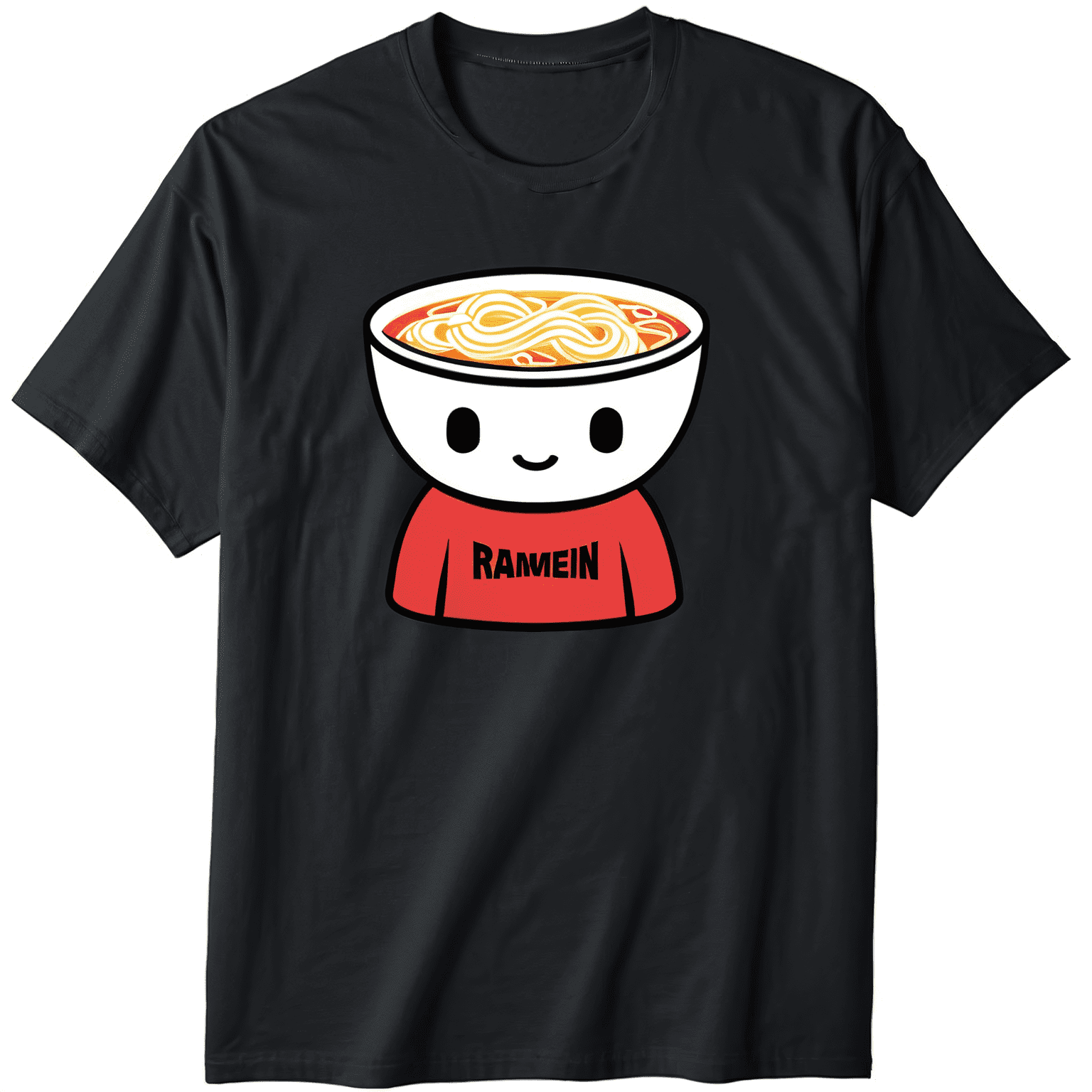 Maruchan Cute Noodle Bowl Face Logo T-Shirt - Walmart.com