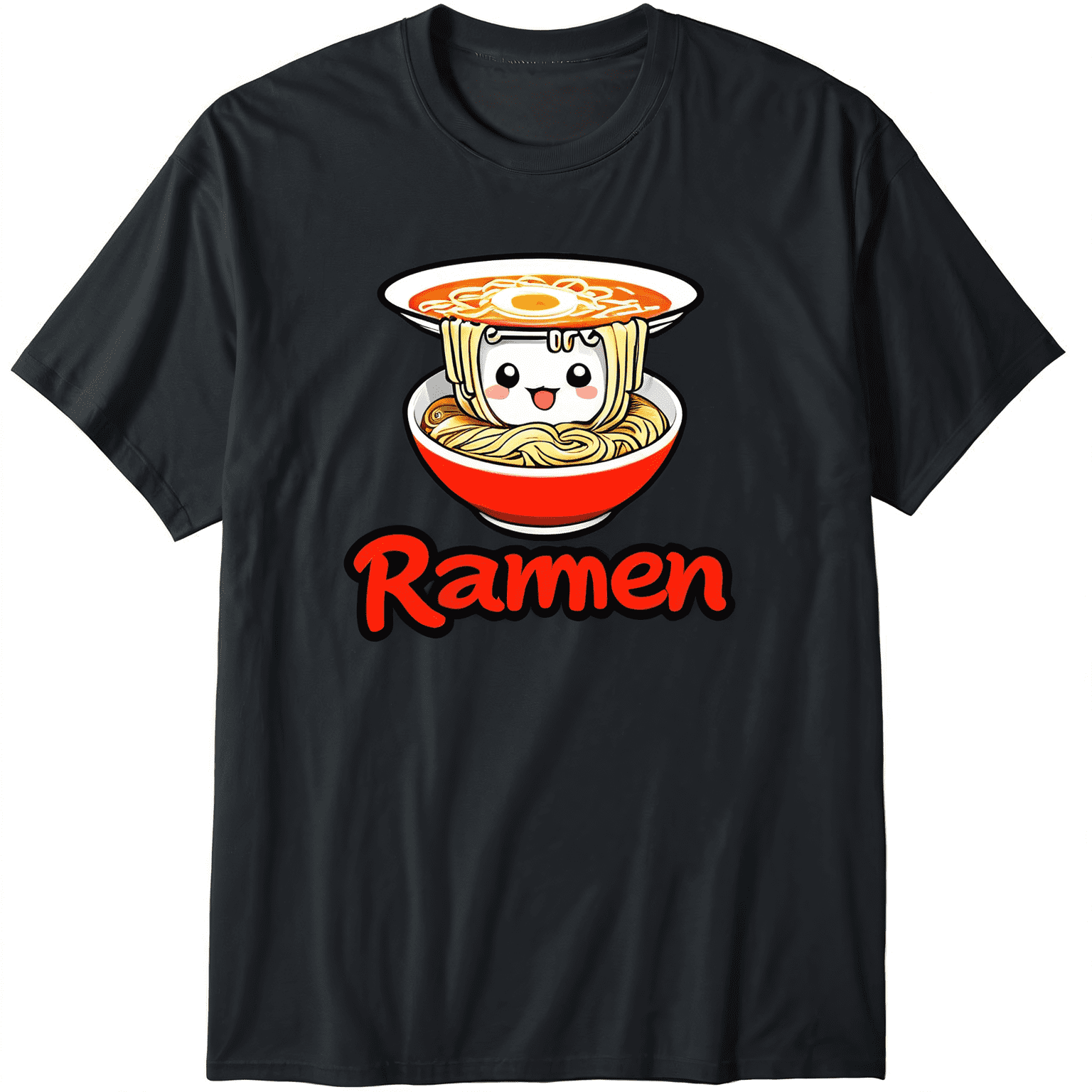 Maruchan Cute Noodle Bowl Face Logo T-Shirt - Walmart.com