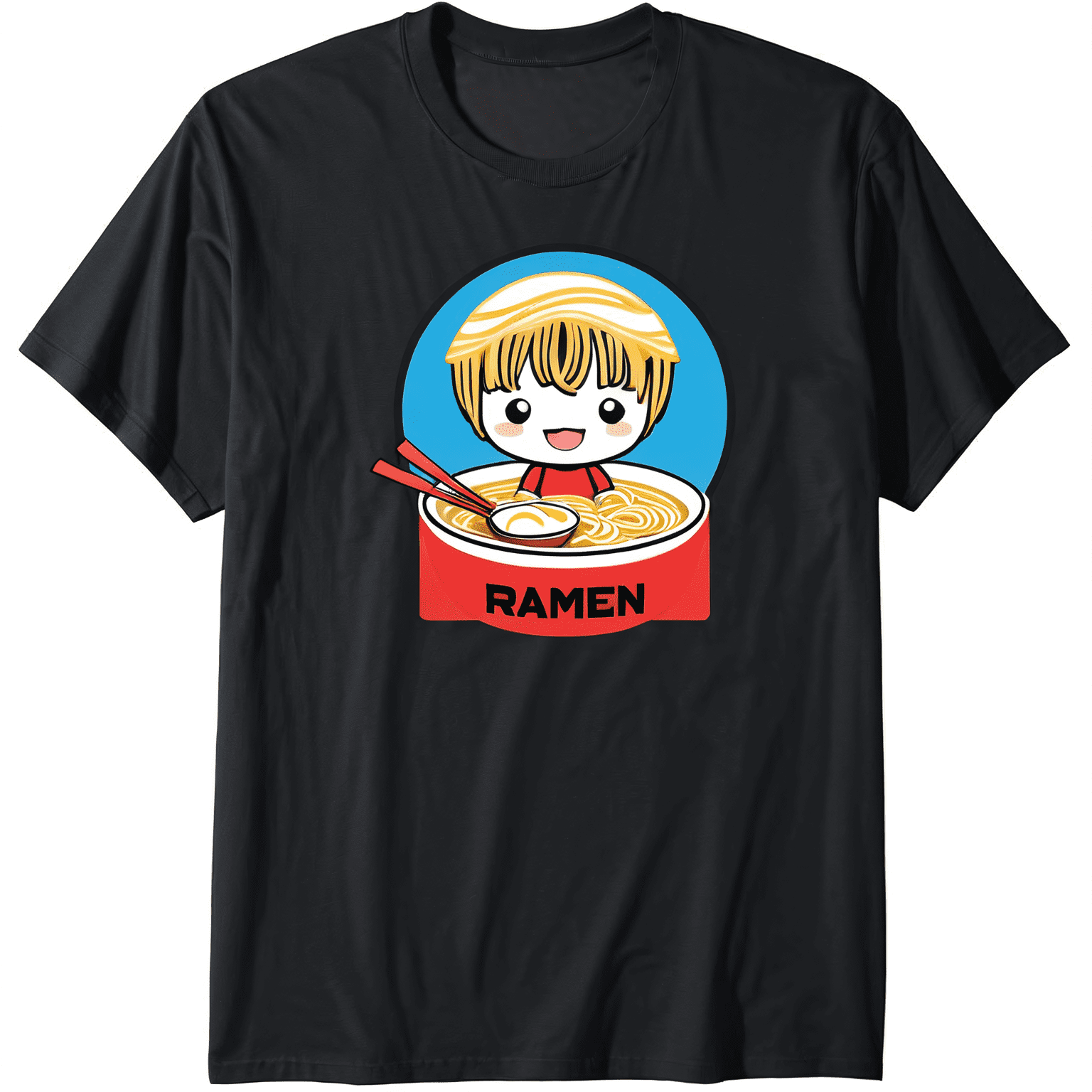 Maruchan Cute Noodle Bowl Face Logo T-Shirt - Walmart.com