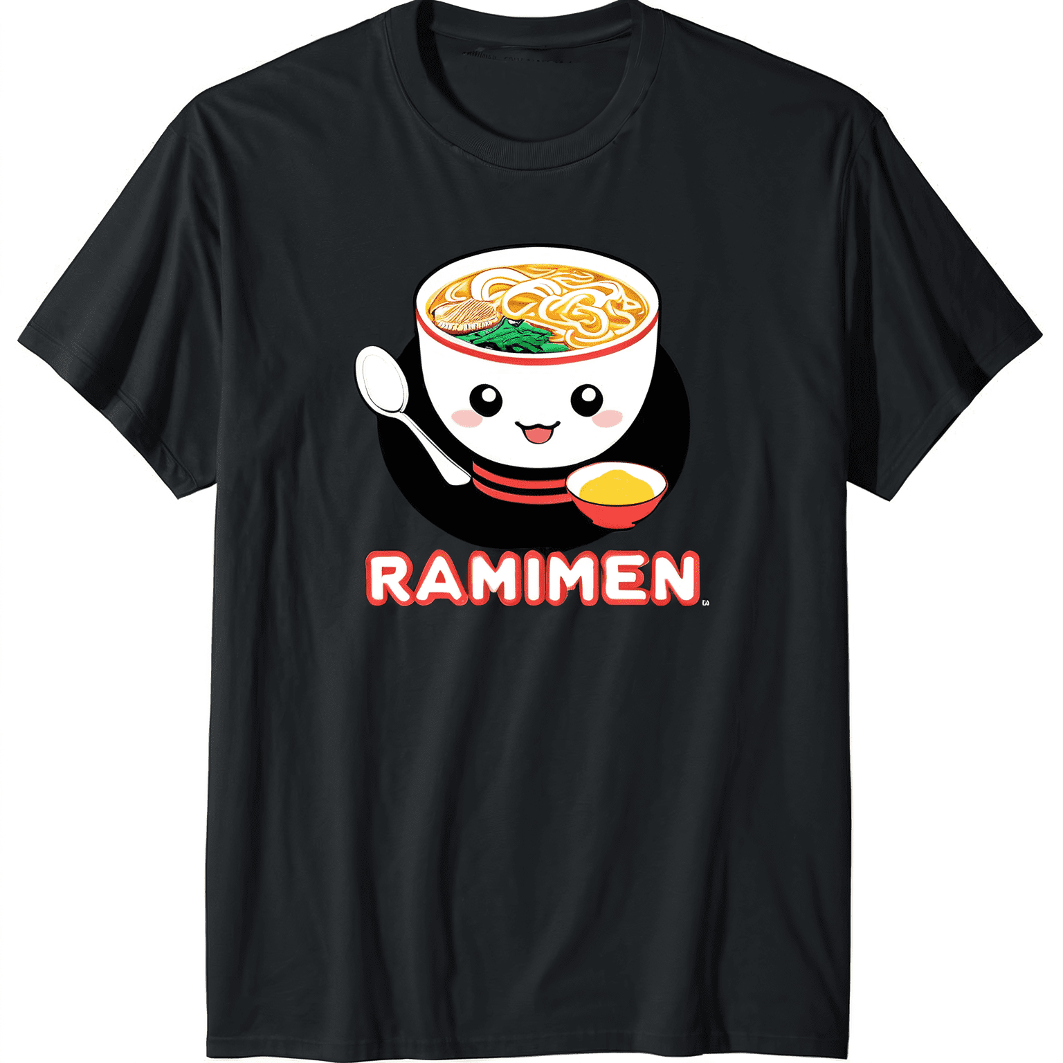 Maruchan Cute Noodle Bowl Face Logo T-Shirt - Walmart.com