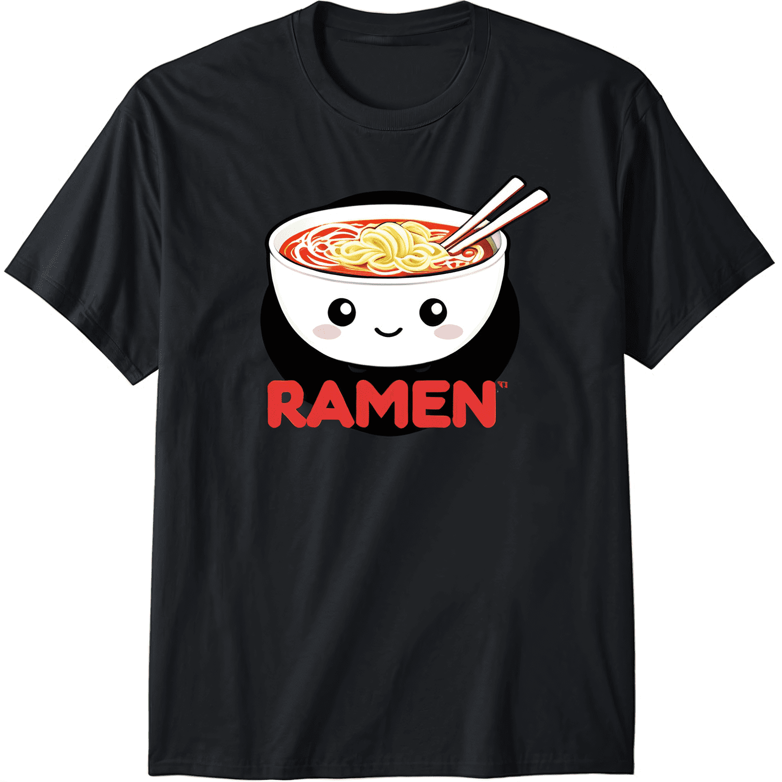 Maruchan Cute Noodle Bowl Face Logo T-Shirt - Walmart.com