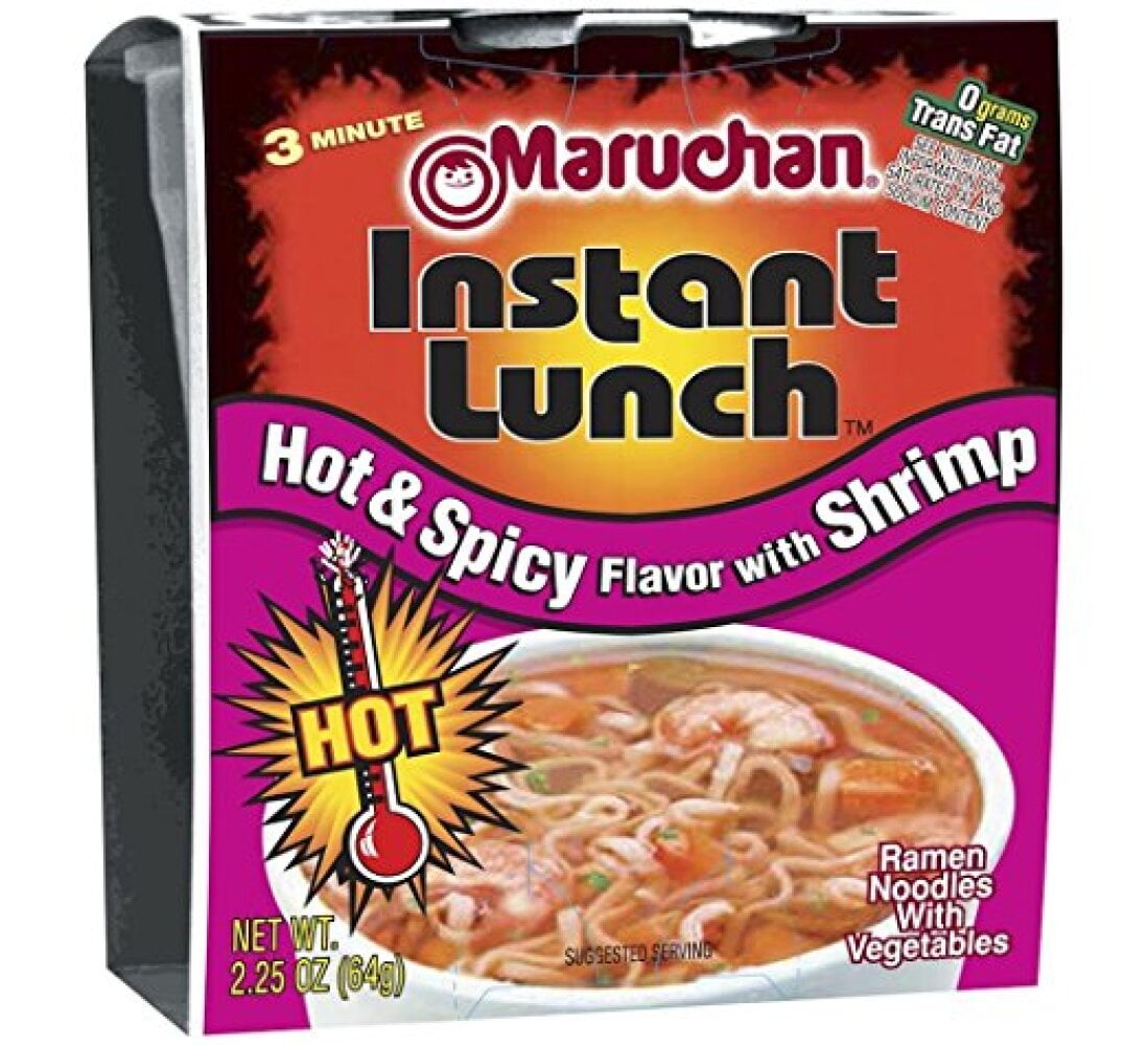 Maruchan Hot & Spicy Shrimp (Pack of 14) - Walmart.com