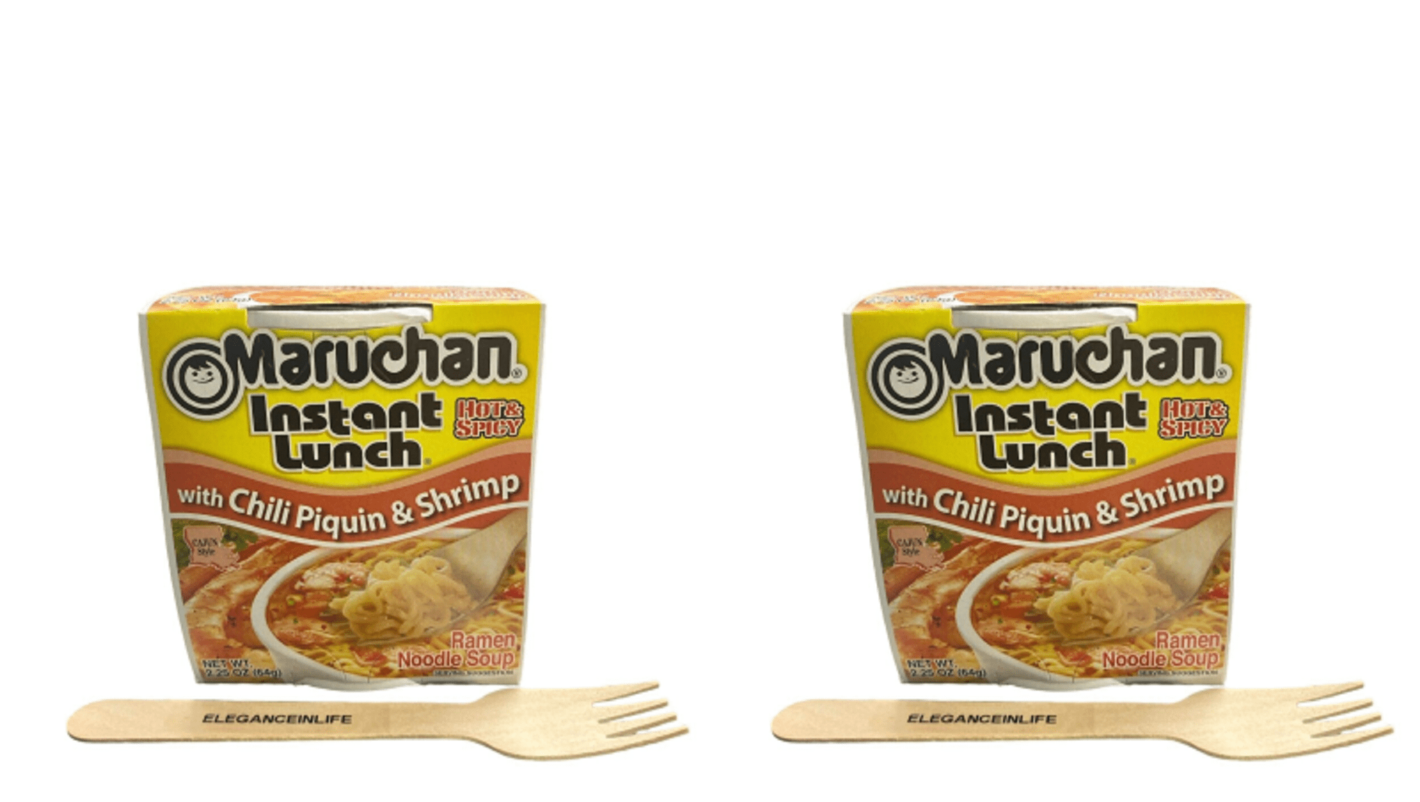 Maruchan Instant Hot Spicy Lunch Chili Piquin & Shrimp 2.25 oz Each ...