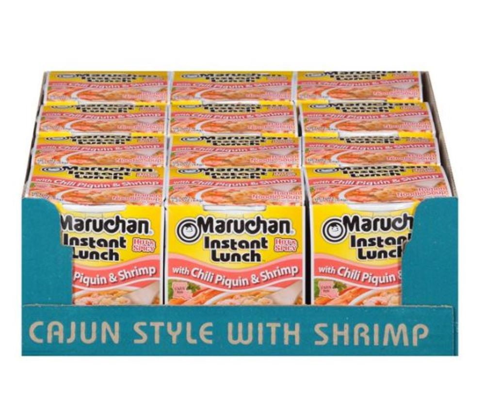 Maruchan Instant Lunch Chili Piquin & Shrimp Cups, 2.25 Oz, Quantity of ...