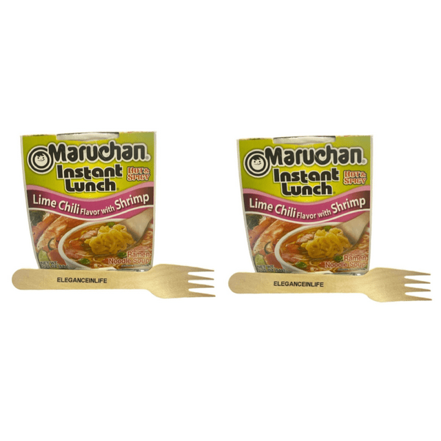 Maruchan Instant Lunch Hot & Spicy Lime Chili Flavor with Shrimp Ramen ...