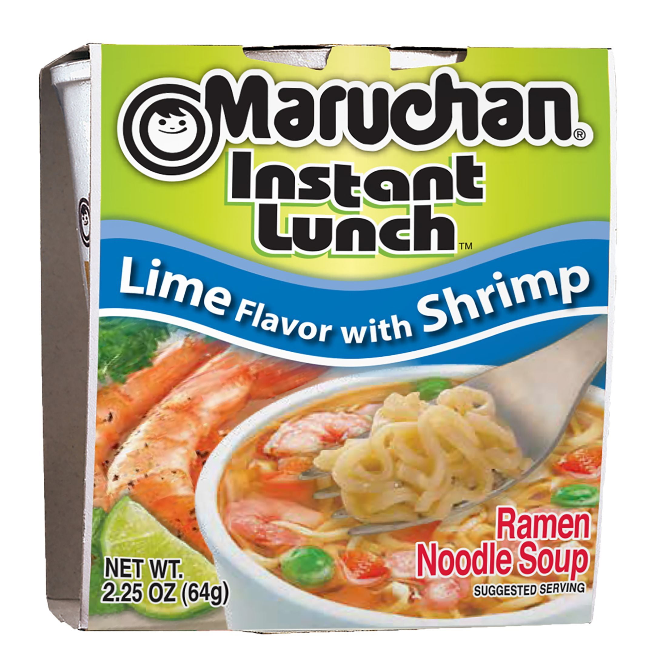 Maruchan Instant Lunch Lime Flavor with Shrimp Instant Lunch, 2.25 oz ...