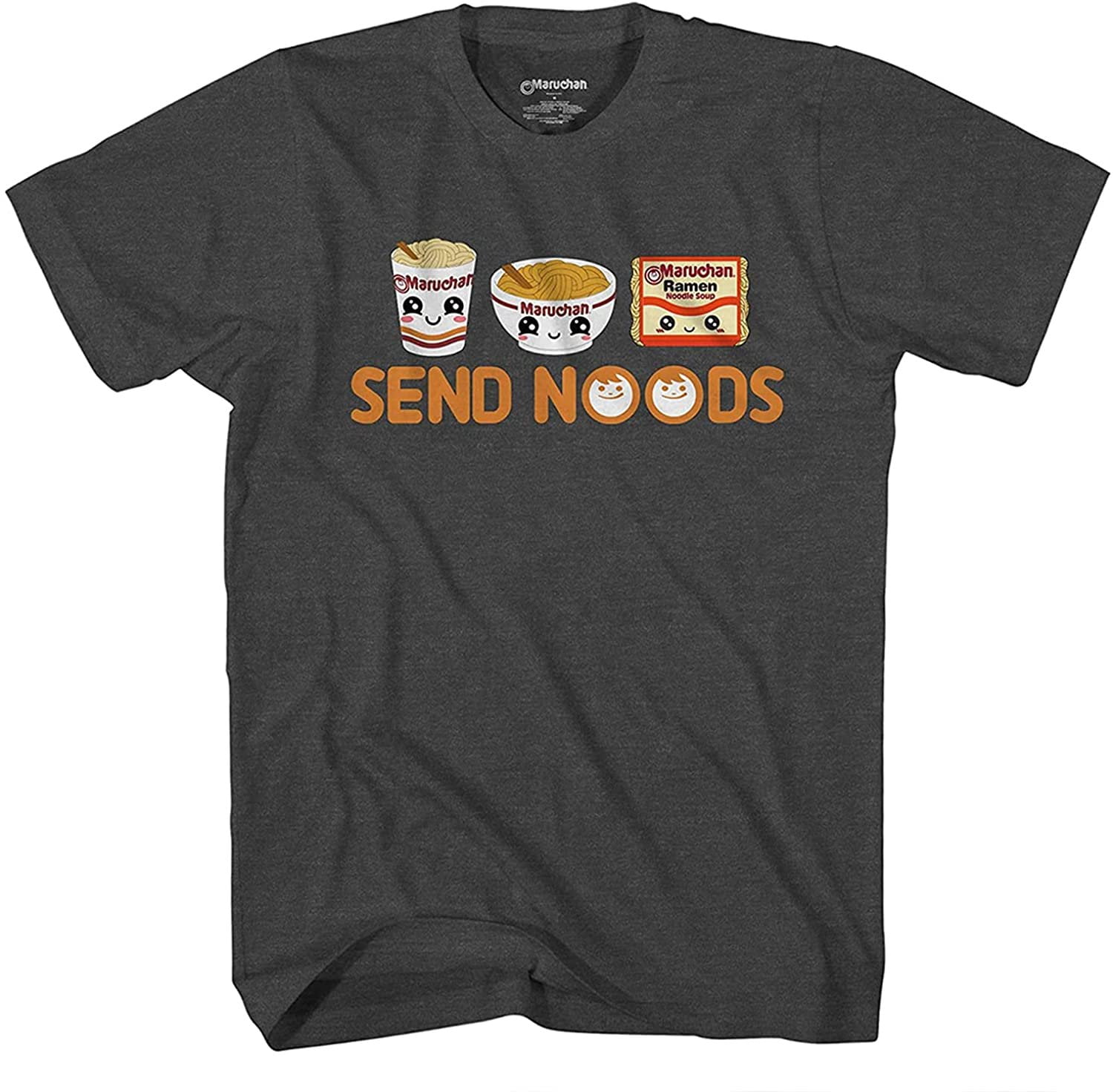 Maruchan Men's Send Noods T-Shirt Ramen Noodles Send Noods Shirt ...