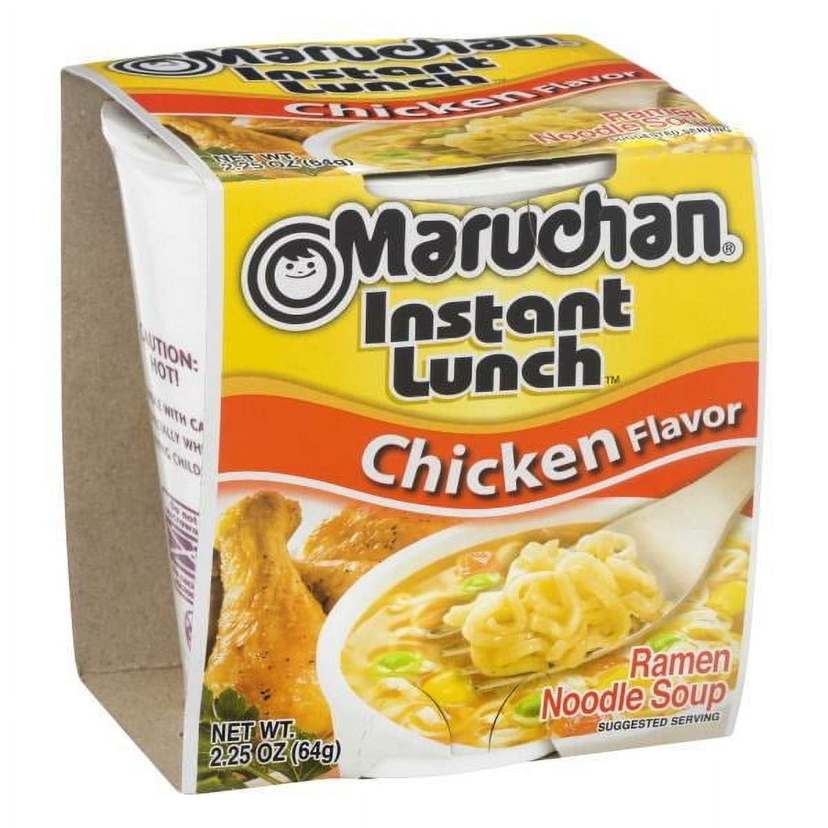 Maruchan Ramen Noodle Soup Chicken Flavor 2.25 oz (Pack of 8) - Walmart.com