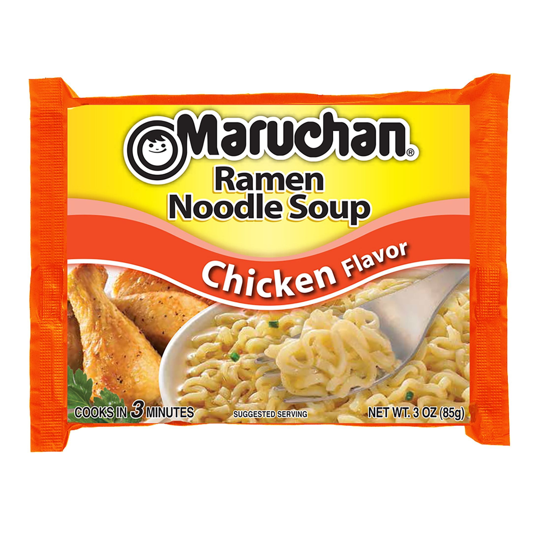 Maruchan Ramen Noodle Soup Chicken Flavor, 3.01 oz Shelf Stable Package ...