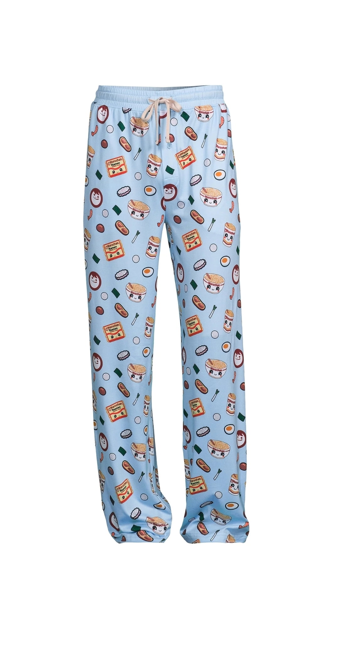 Maruchan Ramen Noodles Blue Pajama Sleep Pants - Small - Walmart.com