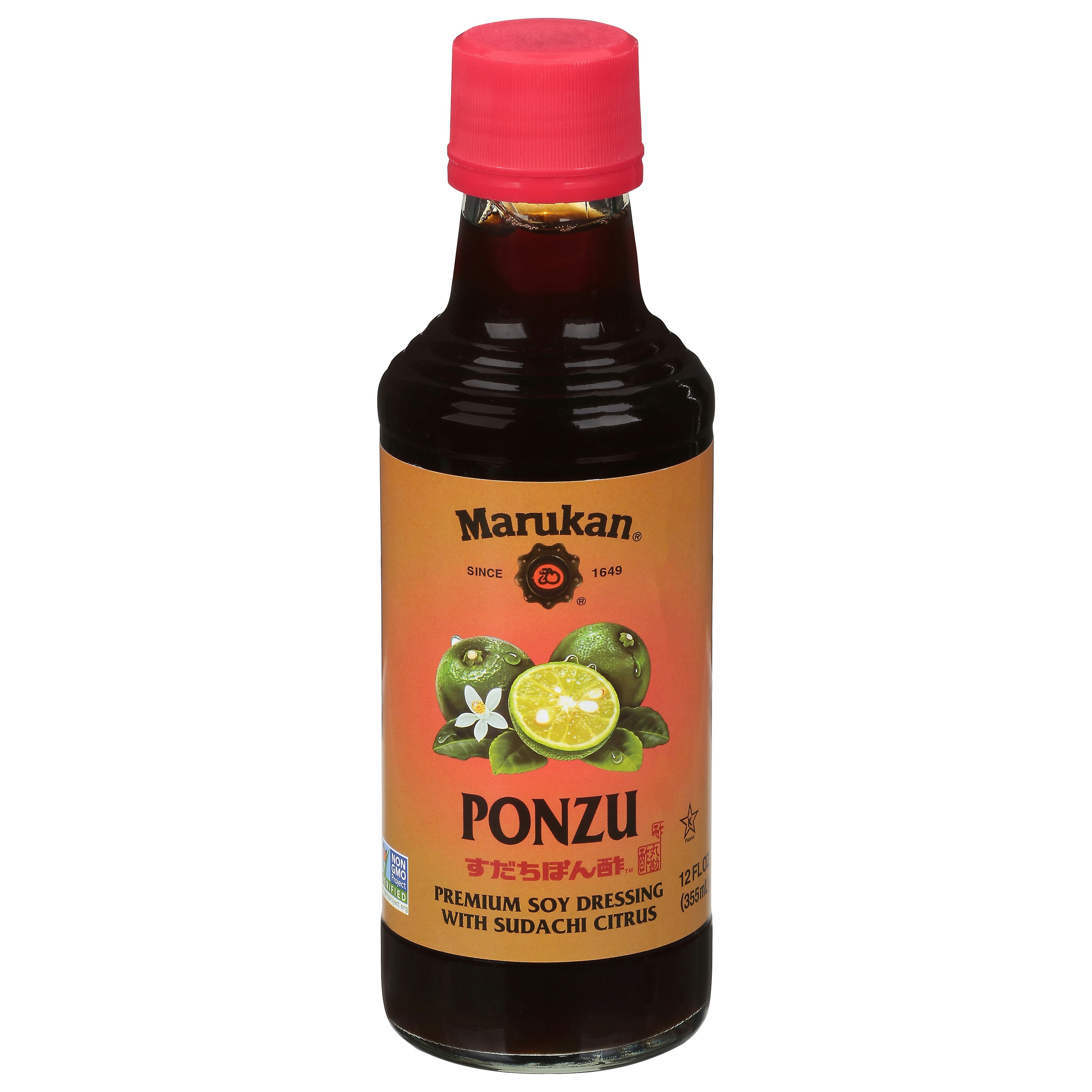 Marukan Dressing Ponzu Soy Sudachi Citrus 12 oz (Pack Of 6) - Walmart.com