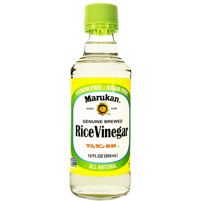 Marukan Genuine Brewed Low Sodium, Unsweetened, Unseasoned Asian Rice ...