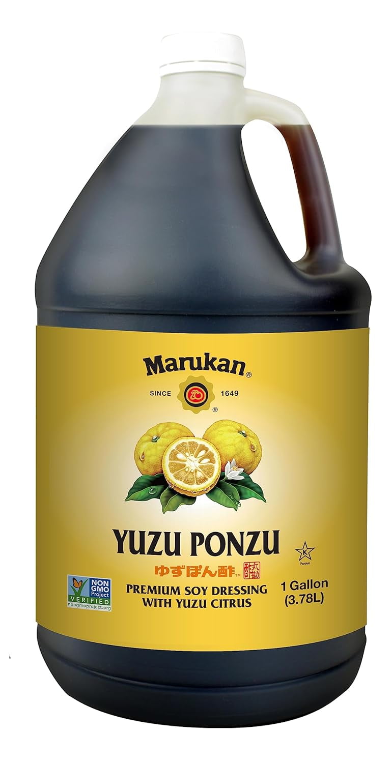 Marukan Ponzu Yuzu Soy Citrus Dressing (yellow label), 1 Gallon - Walmart.com
