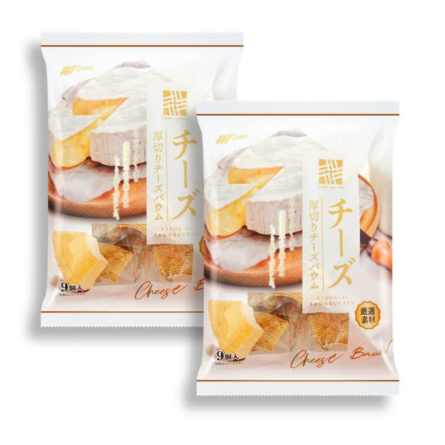 Marukin 2 Packs of Baum Baked Mini Cake - Japanese Germany baumkuchen ...
