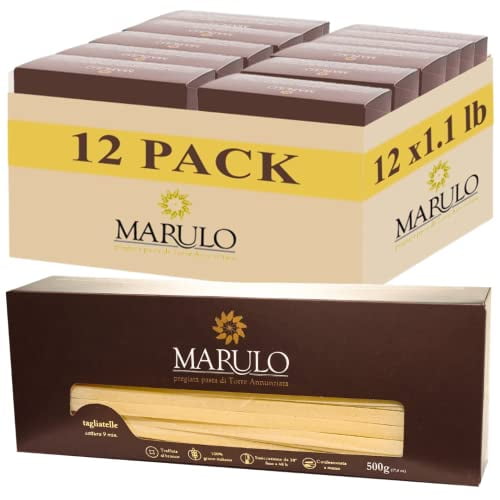 Marulo, Tagliatelle, Italian Pasta Bronze Die Cut, Artisan Pasta, 1.1 ...