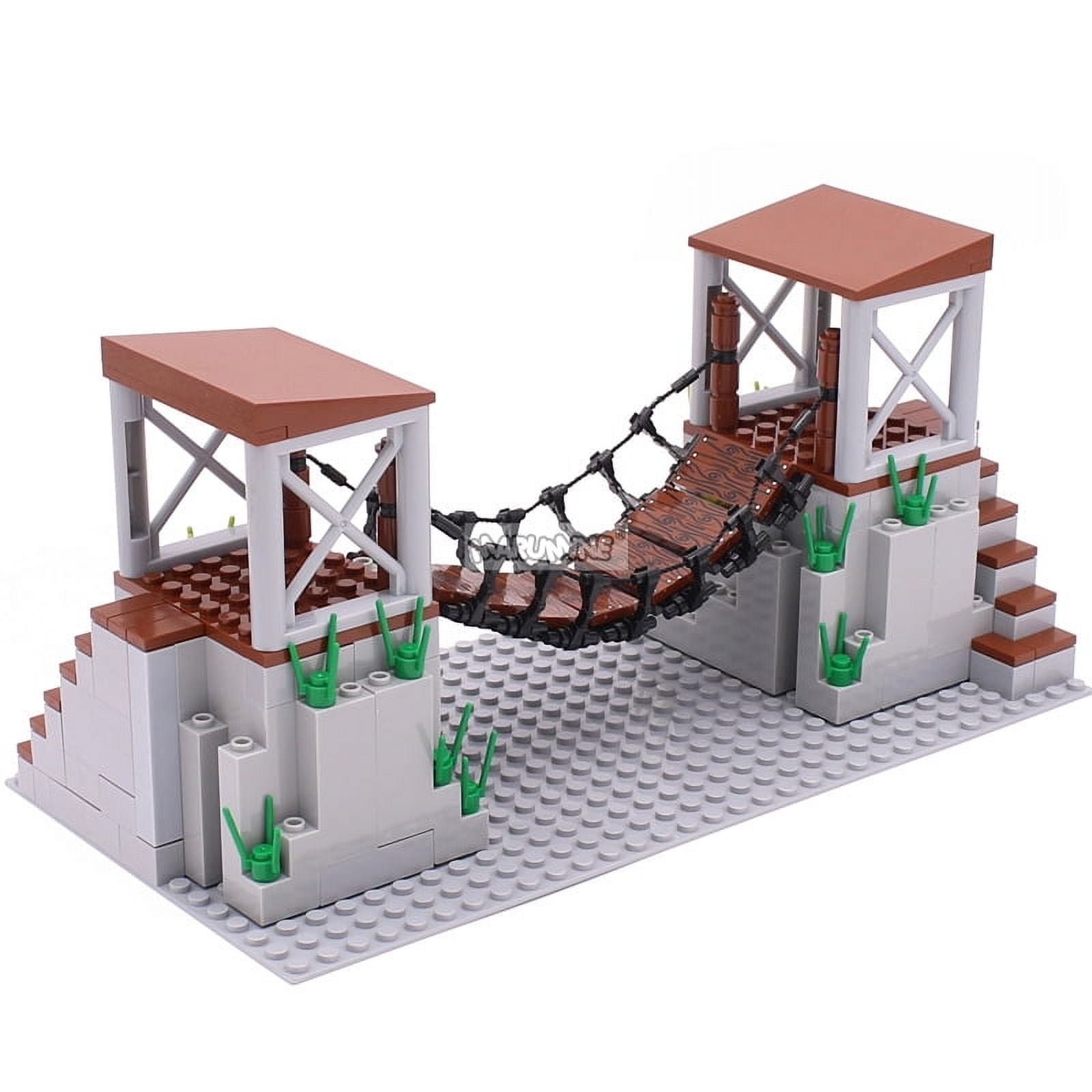 Marumine MOC Bricks Sentry Tower Outliers Military Building Set WW2 ...