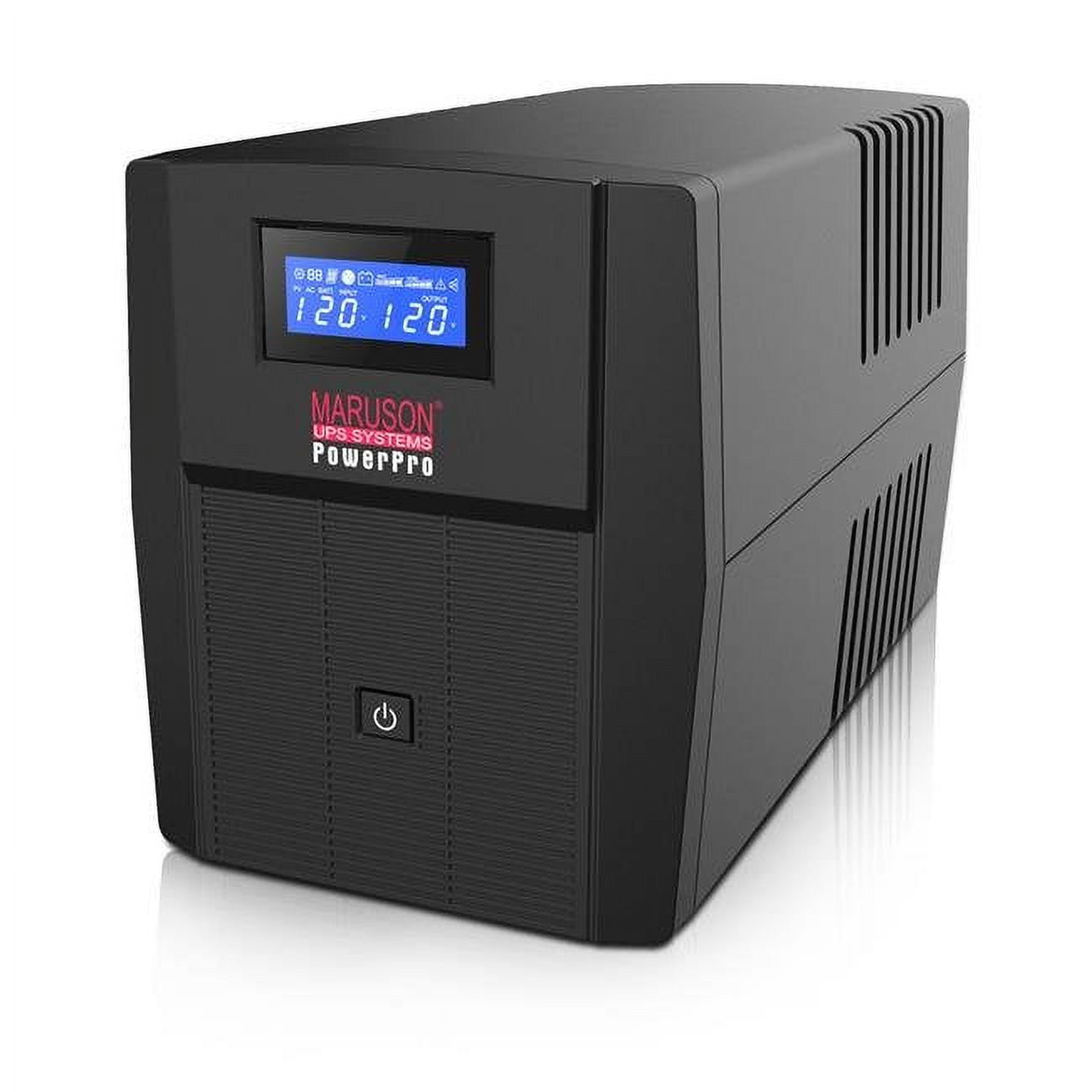 Maruson Pro-2000LCD 2000VA Line Interactive UPS with Battery Backup for ...