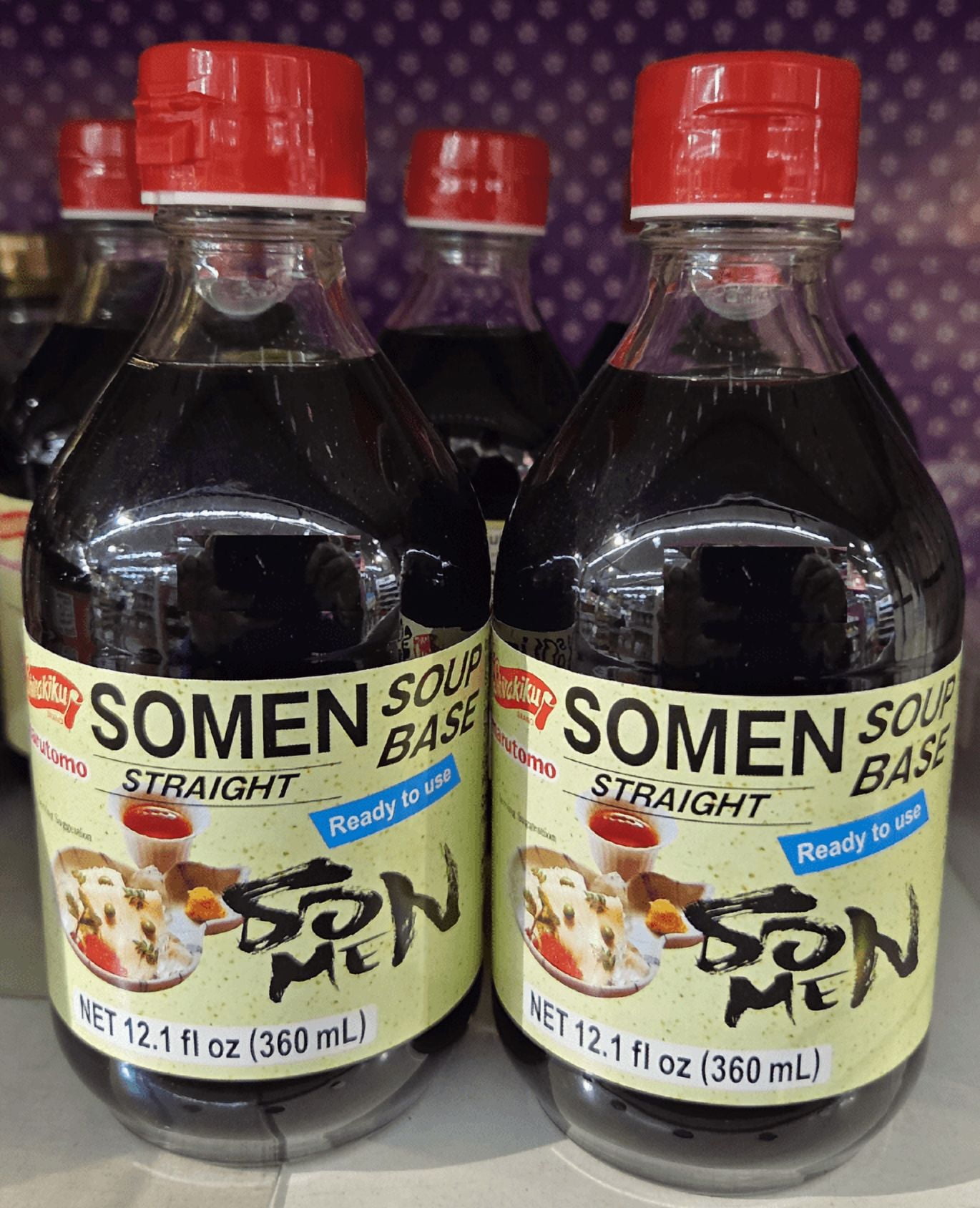 Marutomo Somen Tsuyu Straight Soup Base 12.1fl oz 360ml (2 Bottles ...
