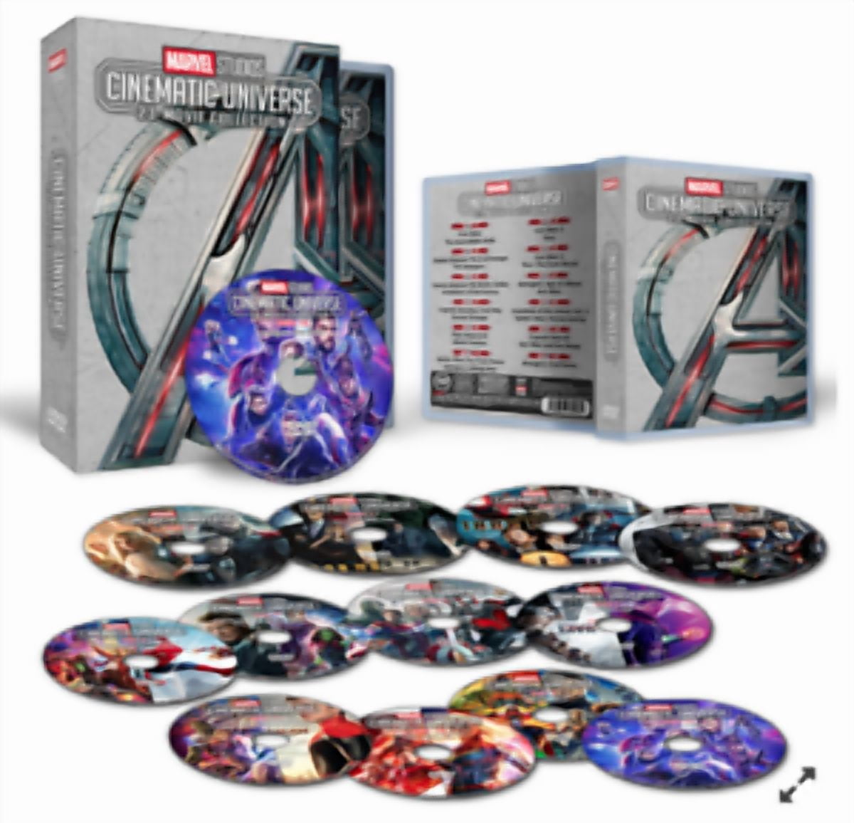 Marve Studios Cinematic Universe 23 Movie DVD Collection ~Brand New ...