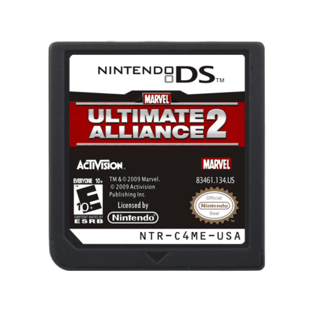 MarveI Ultimate Alliance 2 NDS Game DS Cartridge ,US Version - Walmart.com