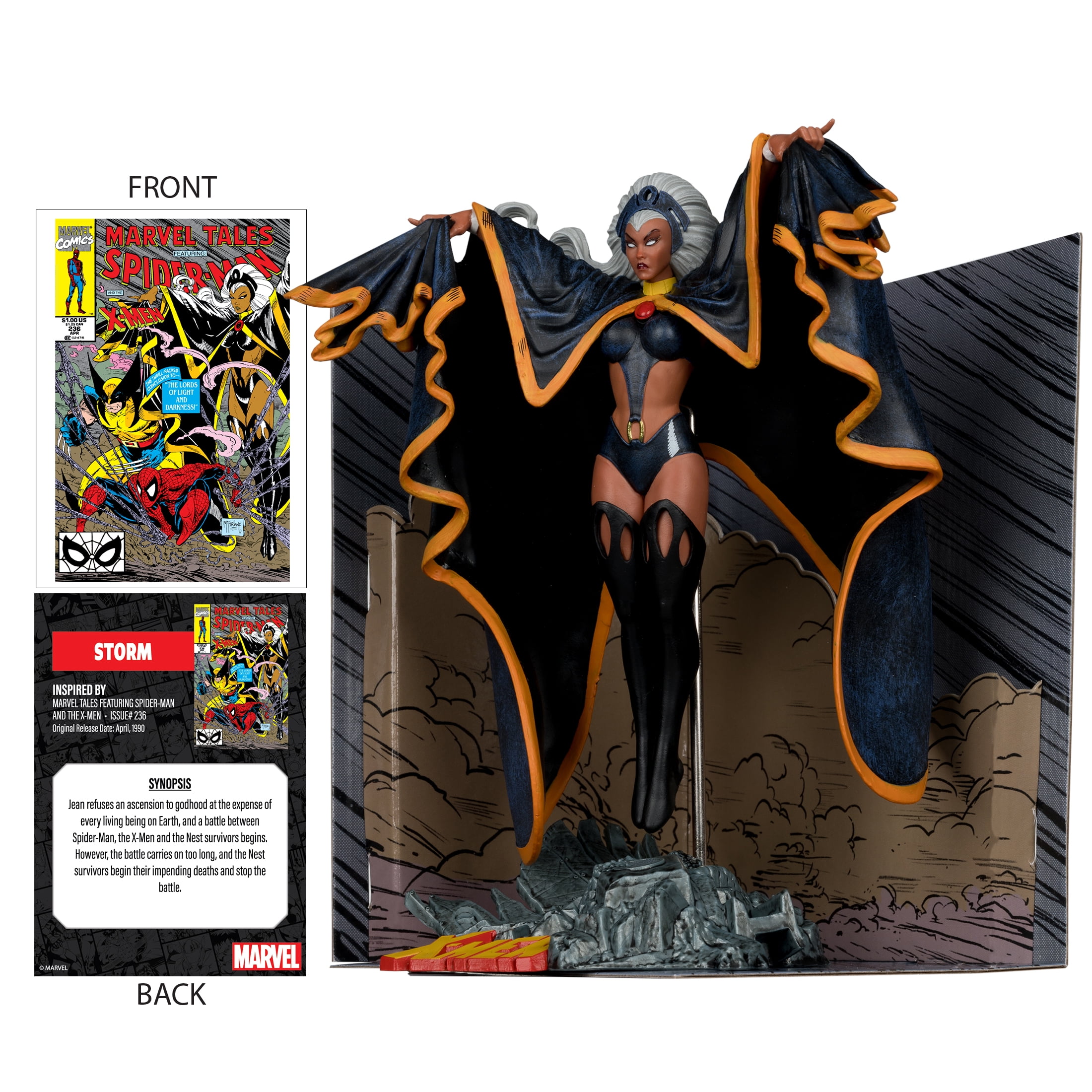Marvel 1:10th - Action Figure - Storm - McFarlane Toys - Walmart.com
