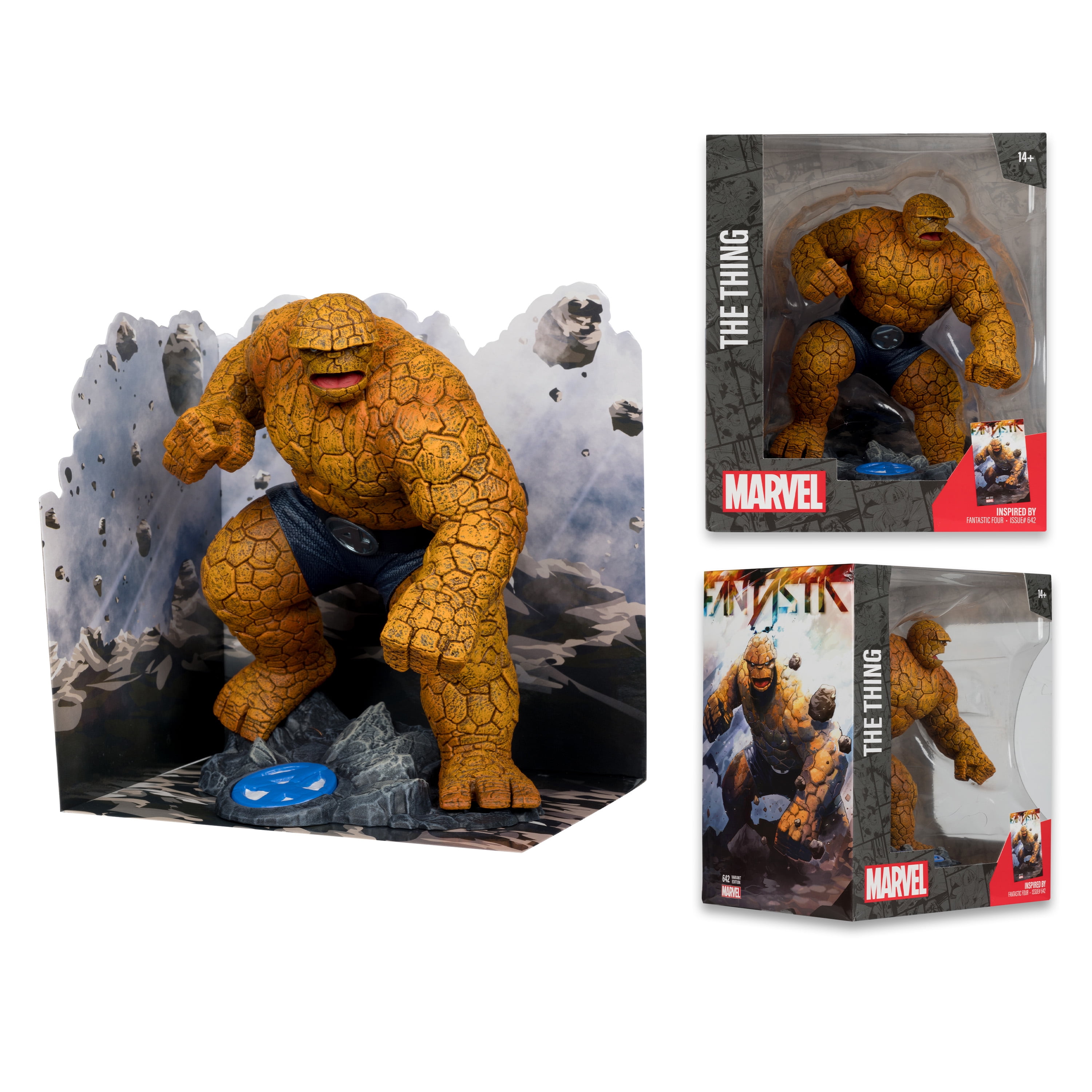 The Thing (Fantastic Four #642) 1:10th Scale Collectible Figure w/Scene ...
