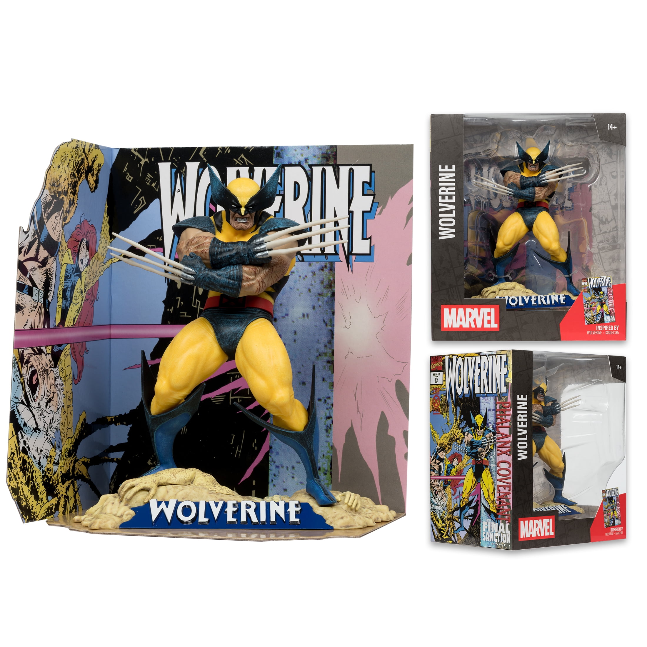 Wolverine (Marvel: Wolverine #85) 1:10th Scale Collectible with Scene ...