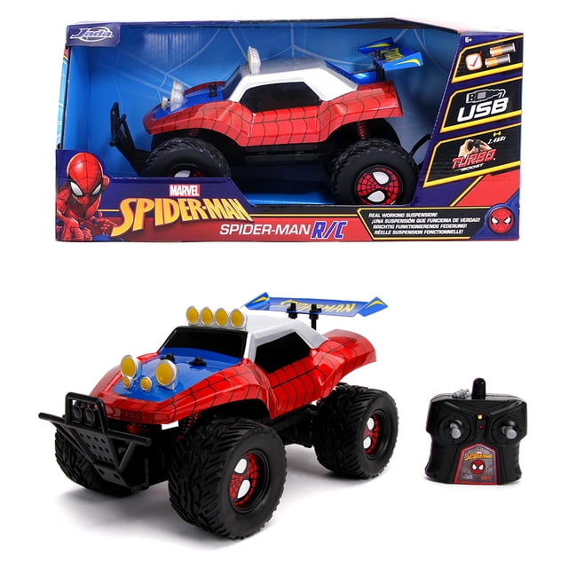 Spider-Man RC Car - Radio control vehicles for hobby shops - Walmart ...