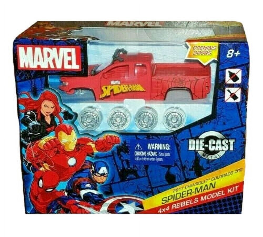 Marvel 2017 Chevrolet Colorado ZR2 Spider-Man 4x4 Truck Model Kit ...