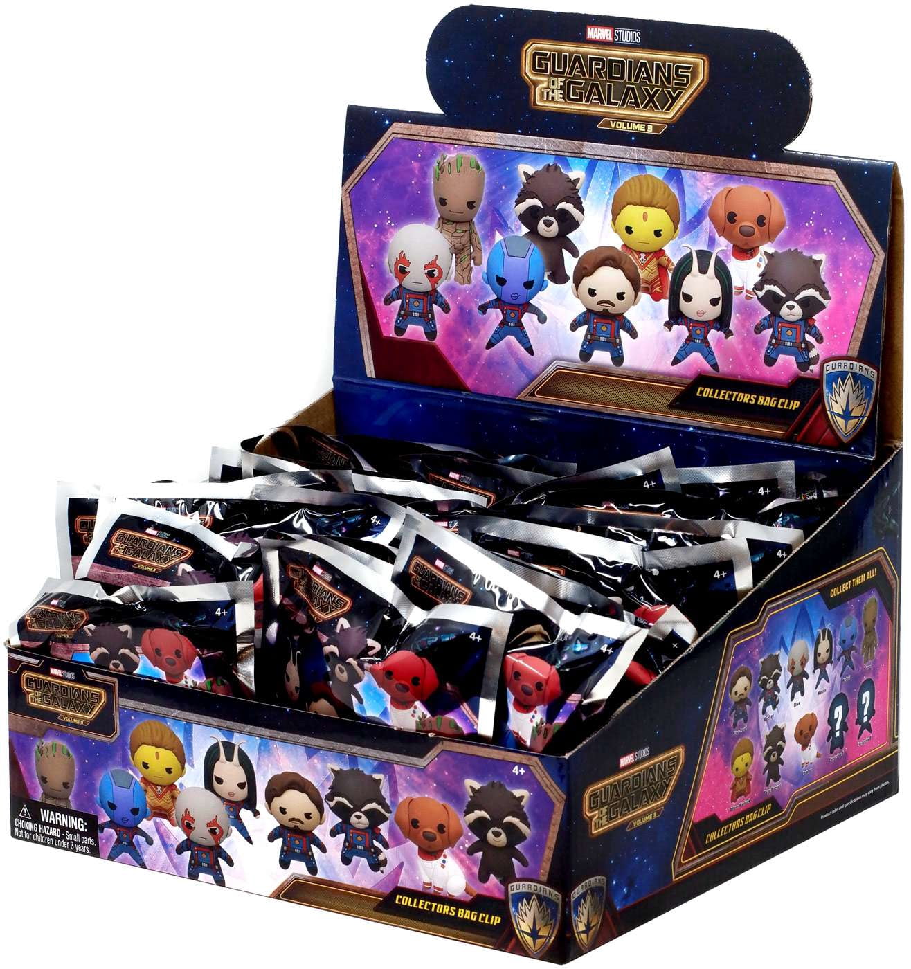 Marvel 3D Figural Keyring Guardians of the Galaxy Volume 3 Mystery Box ...