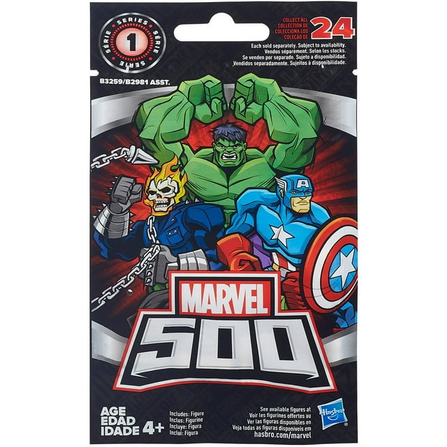 Marvel 500 Series 1 Collectible 2" Figure Pack - Walmart.com