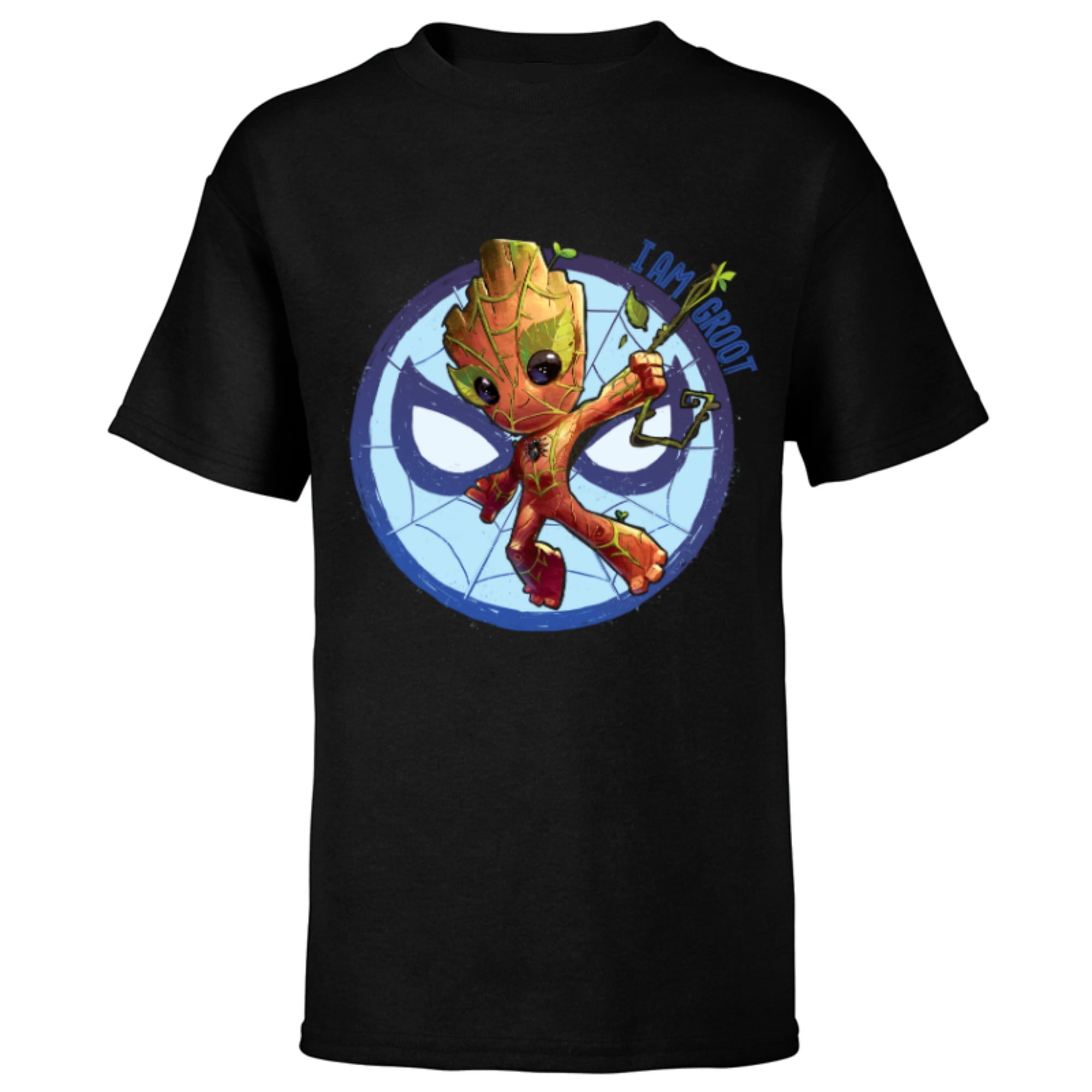 Marvel 85th Anniversary I Am Groot Spider-Man Impression - Short Sleeve ...