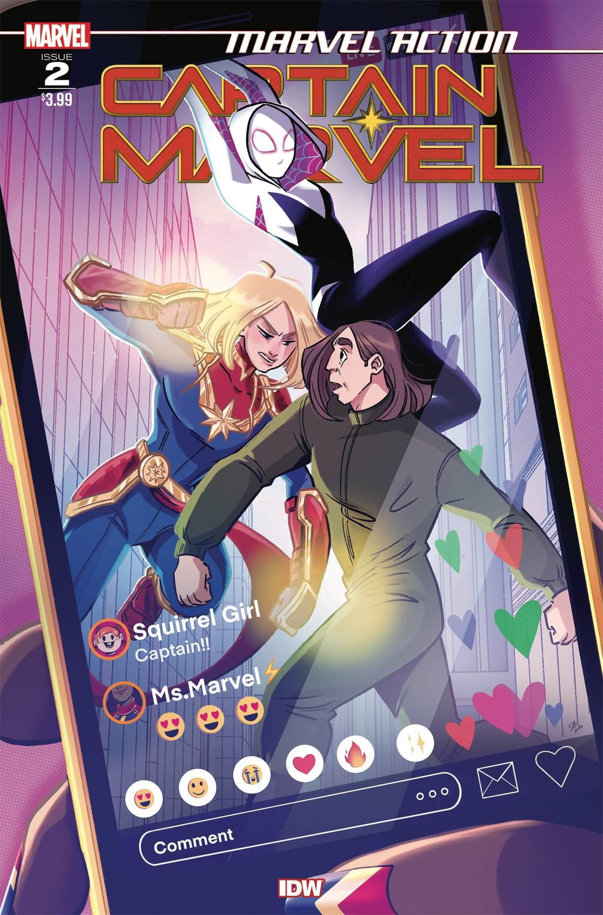 Marvel Action Captain Marvel #2 Idw Publishing Comic Book - Walmart.com