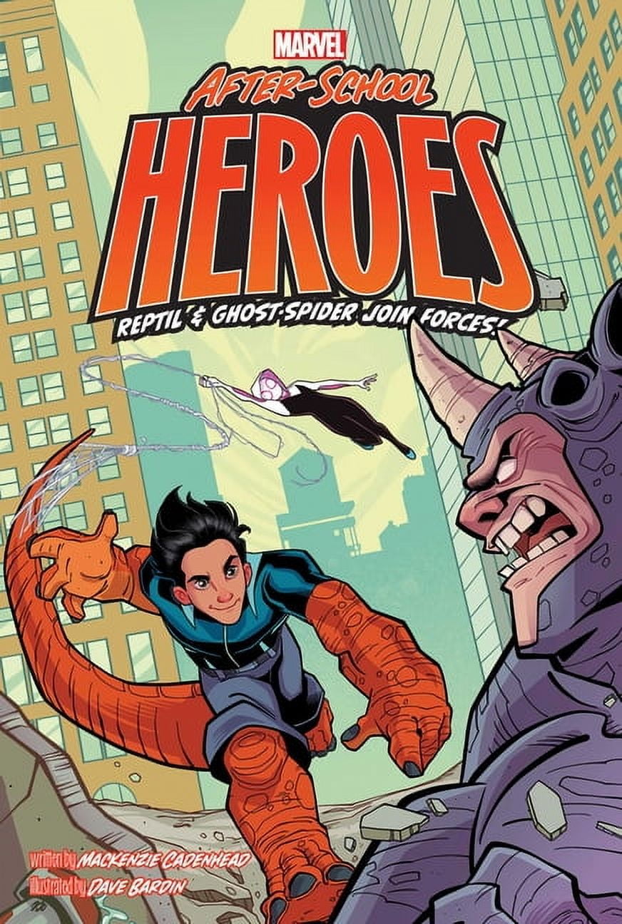 Marvel After-School Heroes Reptil & Ghost-Spider Join Forces ...