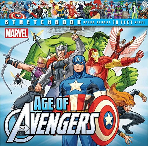 Pre-Owned Marvel Age of Avengers Stretchbook (Marvel Stretchbook ...