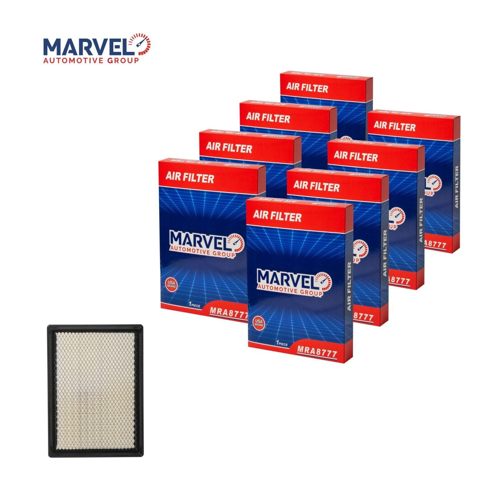 Marvel Air Filter MRA8777 (5018777AA) Fits Jeep Commander 06-10, Grand Cherokee 05-10, Liberty ...