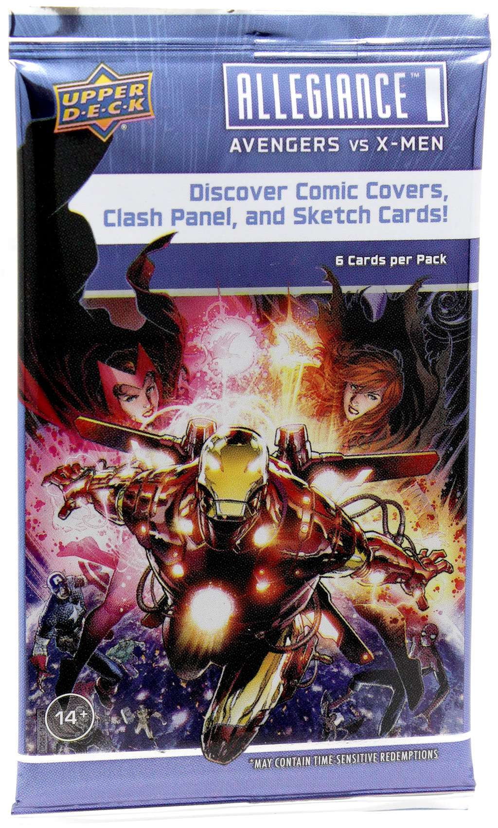 Marvel Allegiance Avengers vs X-Men Trading Card HOBBY Pack (6 Cards ...