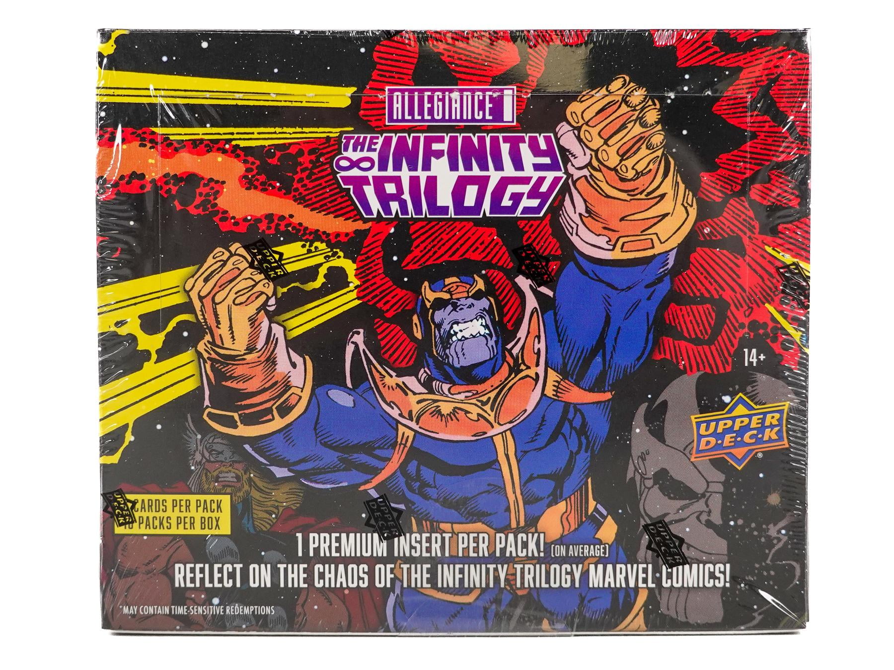 Marvel Allegiance: The Infinity Trilogy Hobby Box (Upper Deck 2023 ...