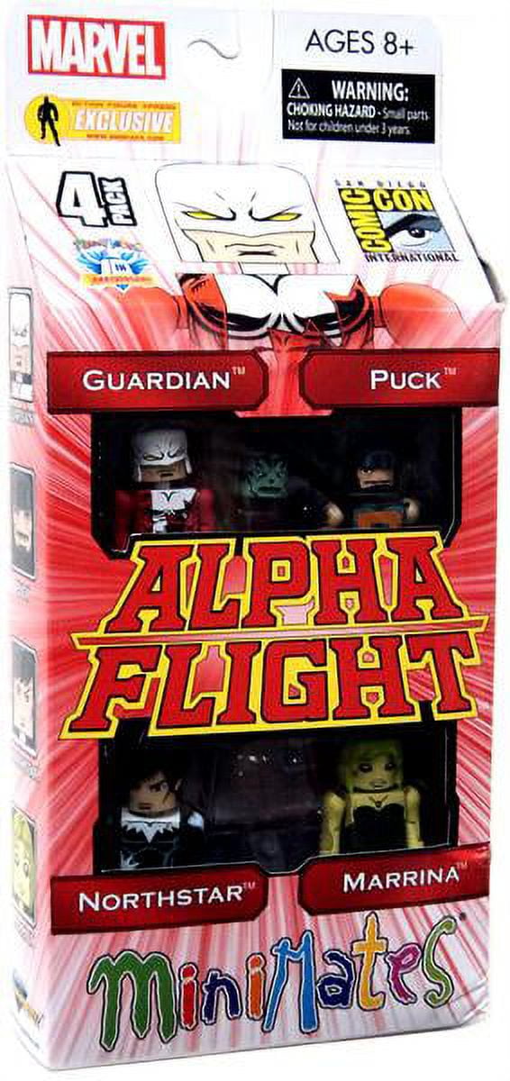 Marvel Alpha Flight Minimates Alpha Flight Exclusive Minifigure 4-Pack ...