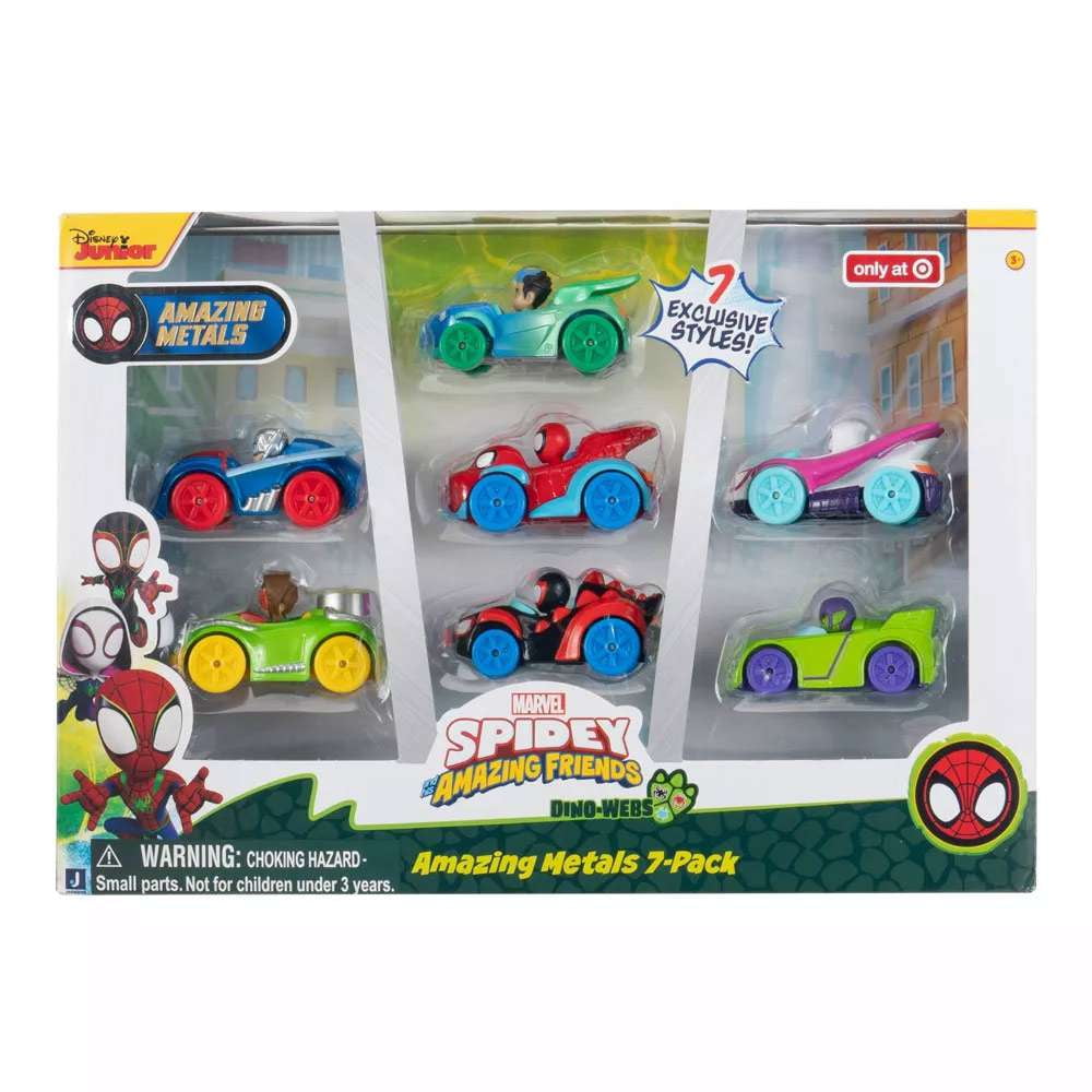 Spidey Toys Spidey And His Amazing Friends Amazing Metals Race Car ...