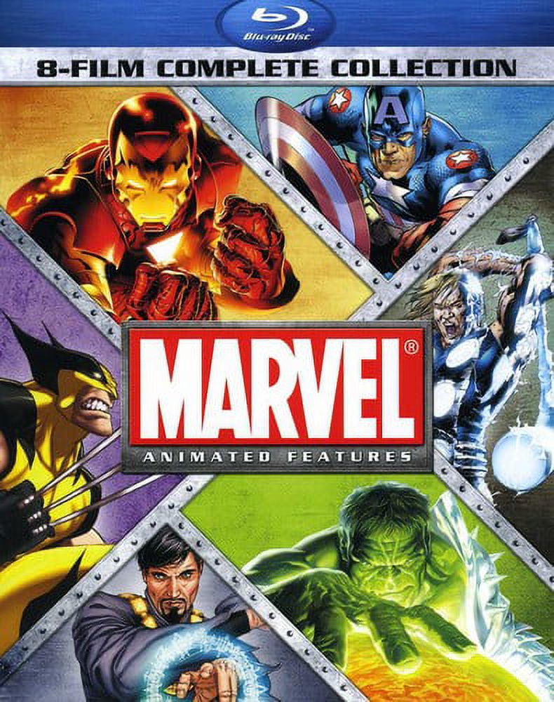 Marvel Animated Features: 8-Film Complete Collection (Other) - Walmart.com
