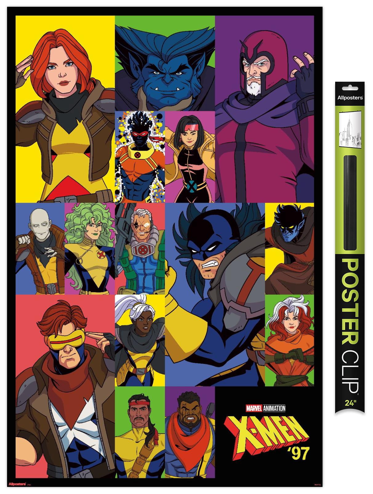 Marvel Animation X-Men '97: Season 2 (2026) - Character Grid Wall ...