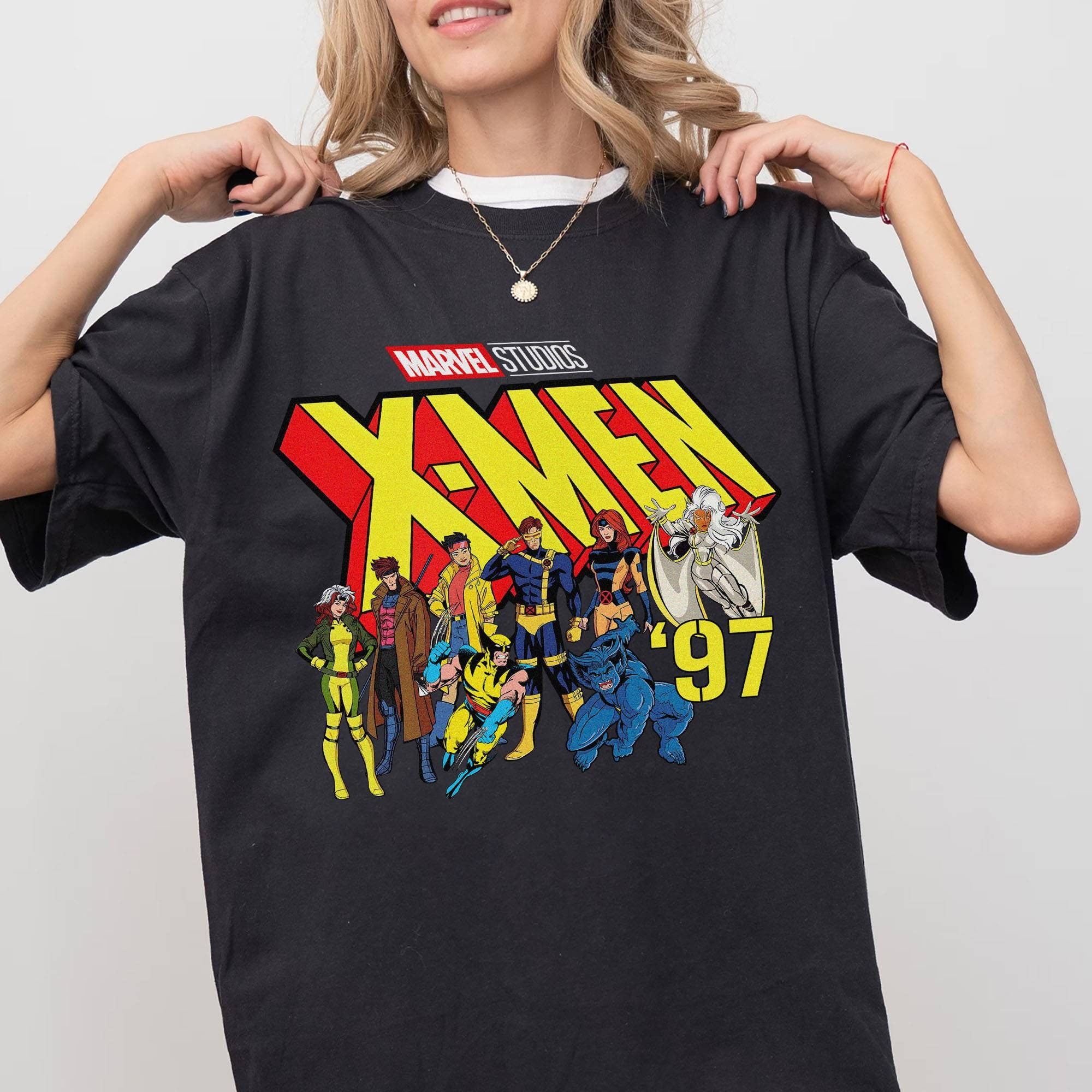Marvel Animation's X-Men '97 Shirt | Superhero X-men Shirt | Charles ...