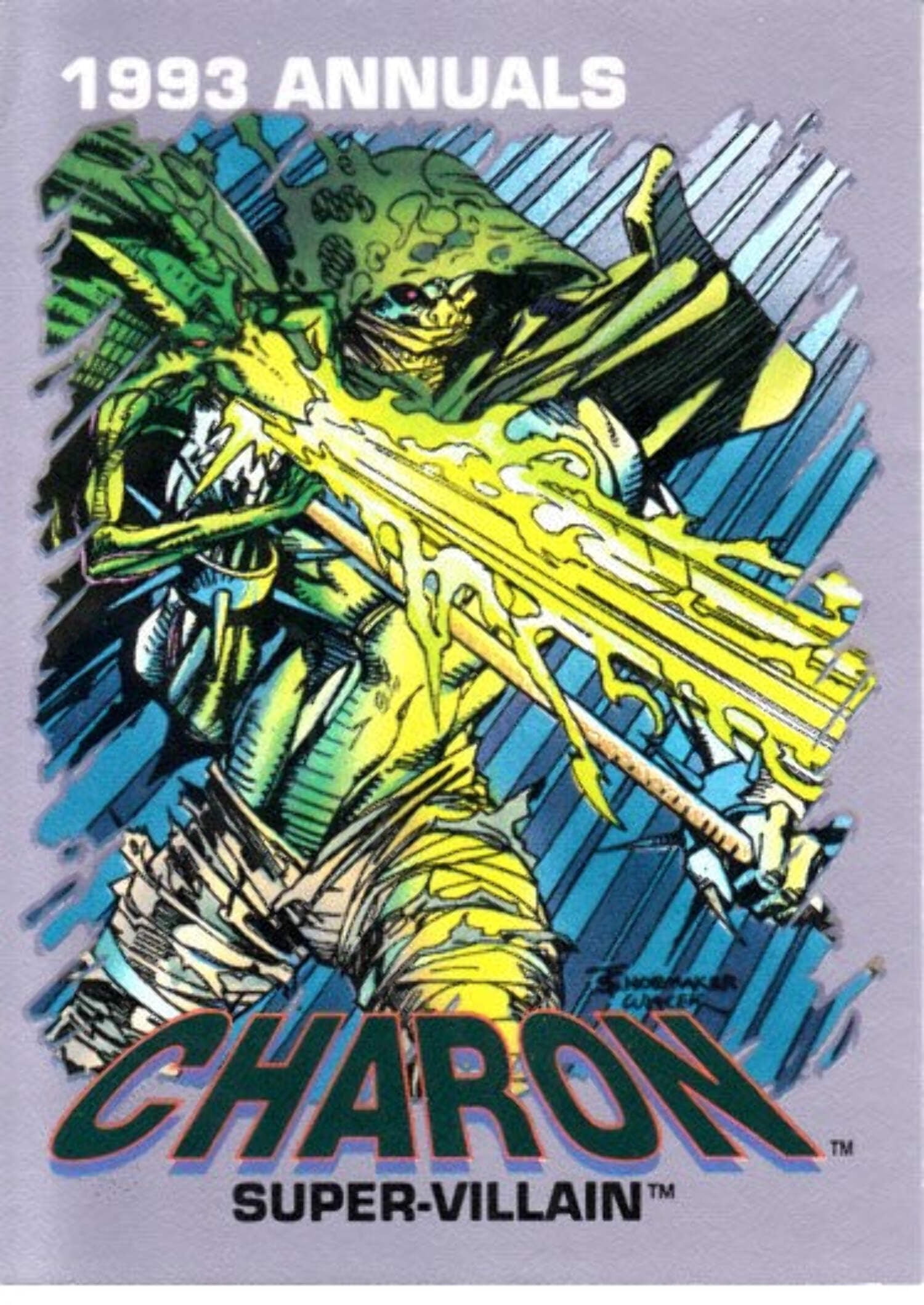 Marvel Annuals 1993 Charon Super-Villain promo card #6 - Walmart.com