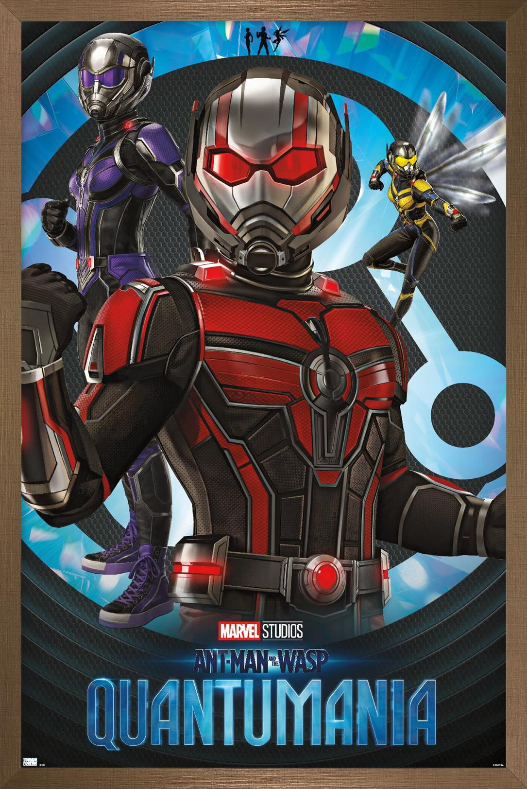Marvel Ant-Man And The Wasp: Quantumania - High Render Trio Wall Poster ...