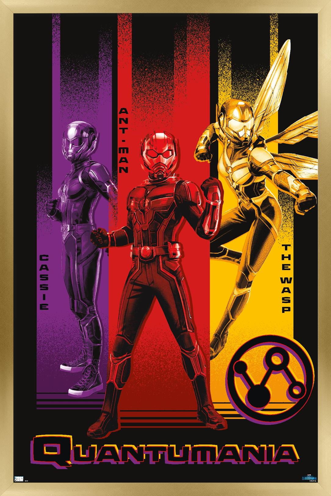 Marvel Ant-Man And The Wasp: Quantumania - Trio Wall Poster, 14.725" x ...