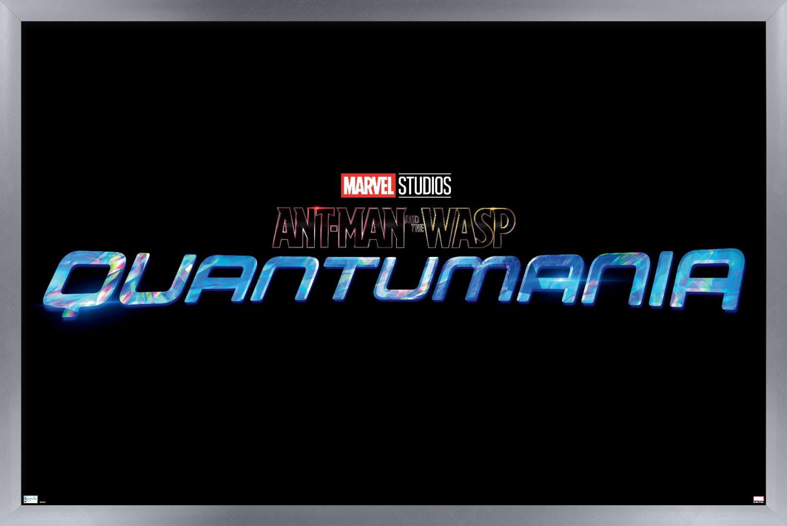 Marvel Ant-Man and the Wasp: Quantumania - Logo Wall Poster, 22.375" x ...