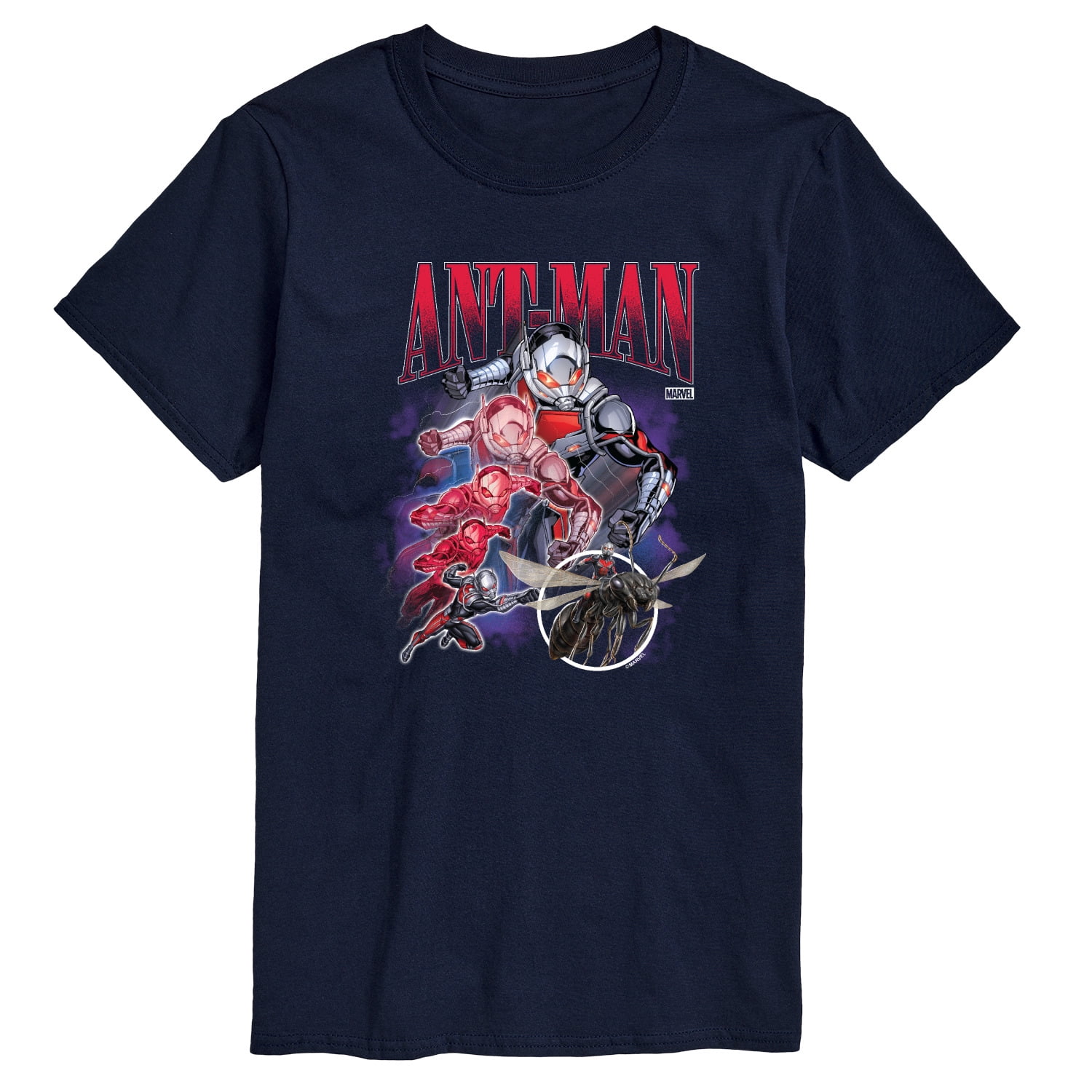 Marvel - Antman Collage - Men's Short Sleeve Graphic T-Shirt - Walmart.com