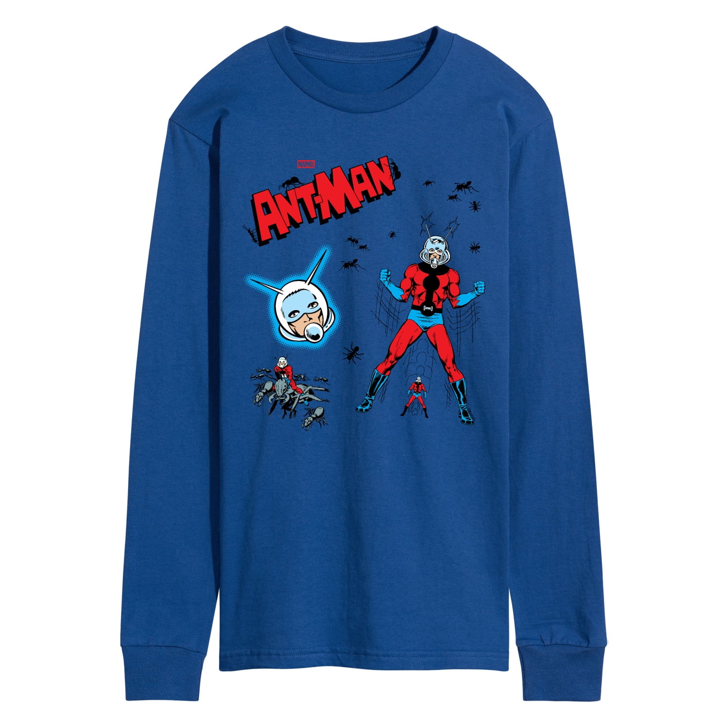Marvel - Antman - Men's Long Sleeve Graphic T-Shirt - Walmart.com